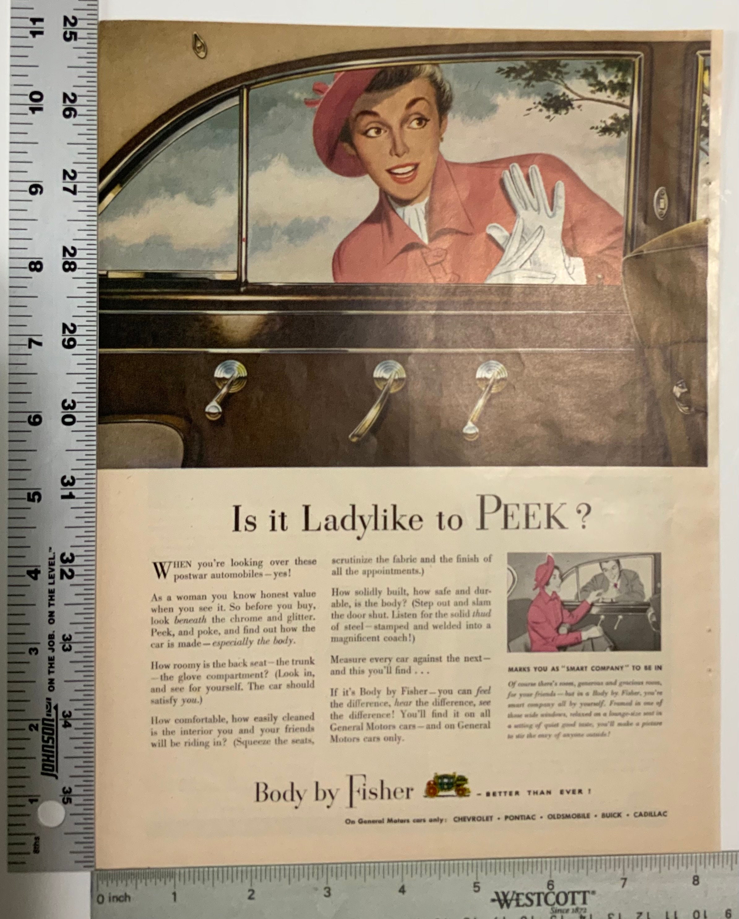 Vintage 1949 Good Housekeeping Print Ad - Etsy