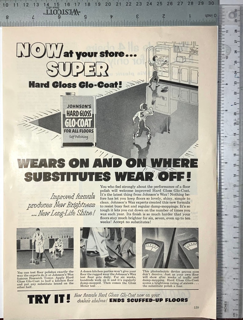 ONE PAGE With Two Ads Vintage 1954 Good Housekeeping Print Ad - Etsy