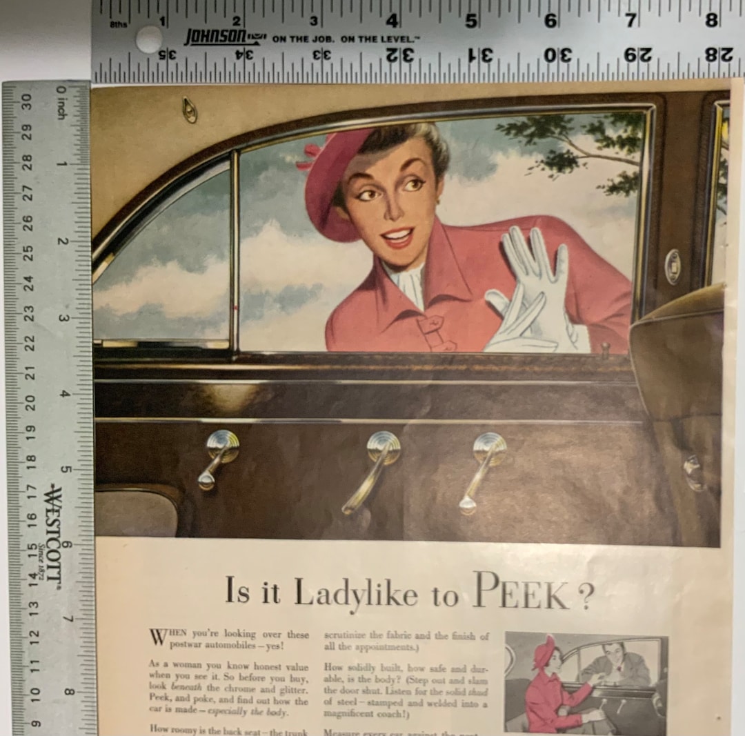 Vintage 1949 Good Housekeeping Print Ad - Etsy
