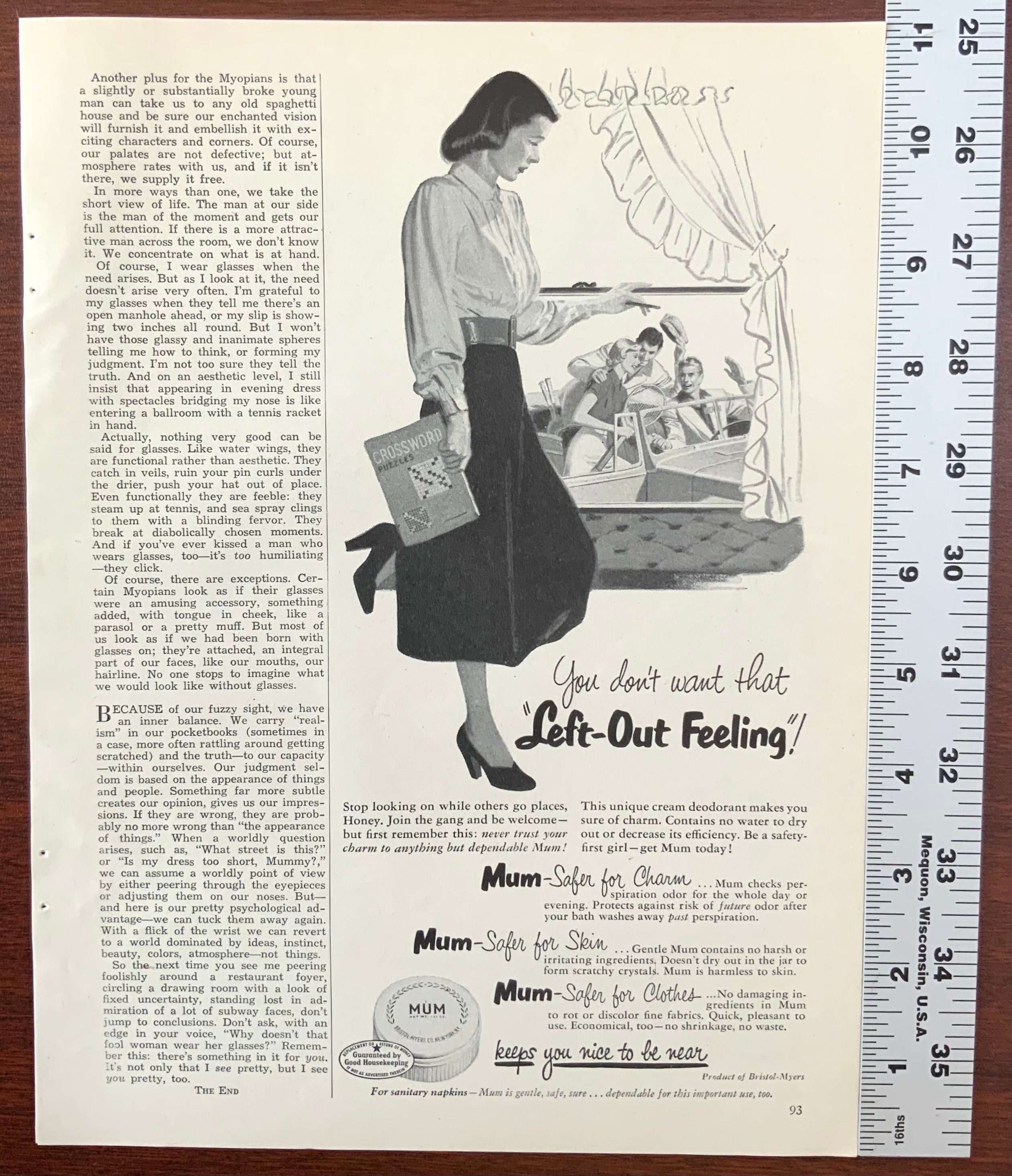 ONE PAGE With Two Ads Vintage 1949 Good Housekeeping Print Ad - Etsy
