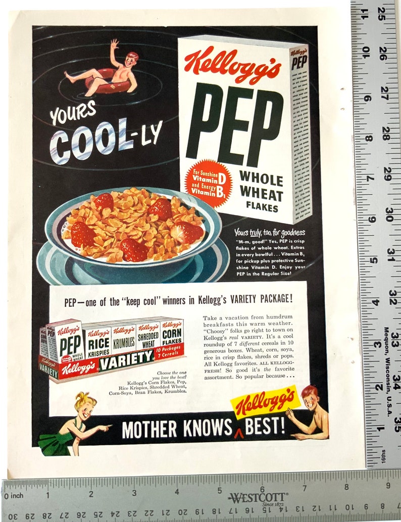 ONE PAGE With Two Ads Vintage 1949 Good Housekeeping Print Ad - Etsy