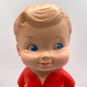 Vintage Rubber Howard Mobley Little Boy With Frog - Etsy