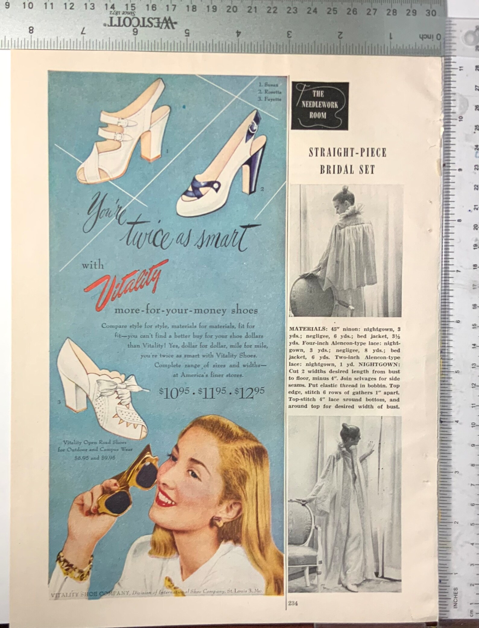 ONE PAGE With Two Ads Vintage 1948 Good Housekeeping Print Ad - Etsy