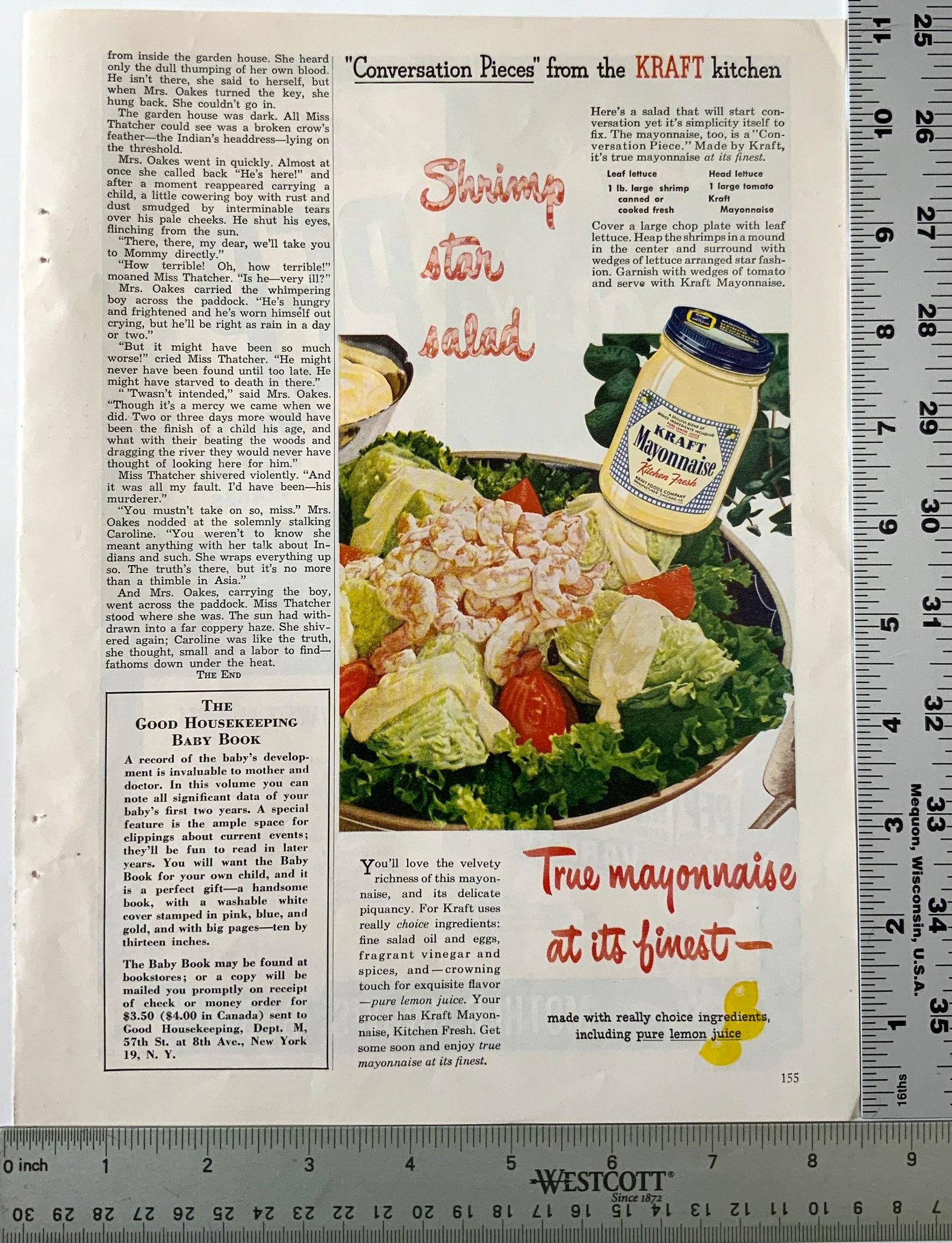 ONE PAGE With Two Ads Vintage 1949 Good Housekeeping Print Ad - Etsy