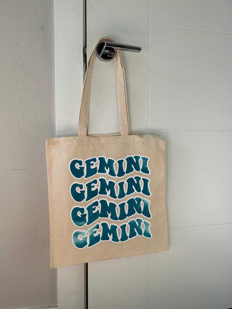 Gemini Tote Bag - Etsy