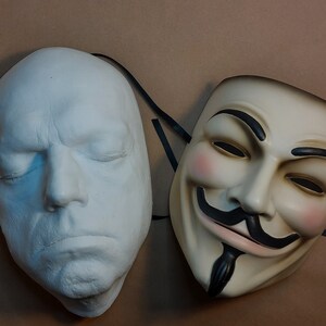 V for Vendetta Crowd Scene Mask Replica Created From Screen Used Mask ...