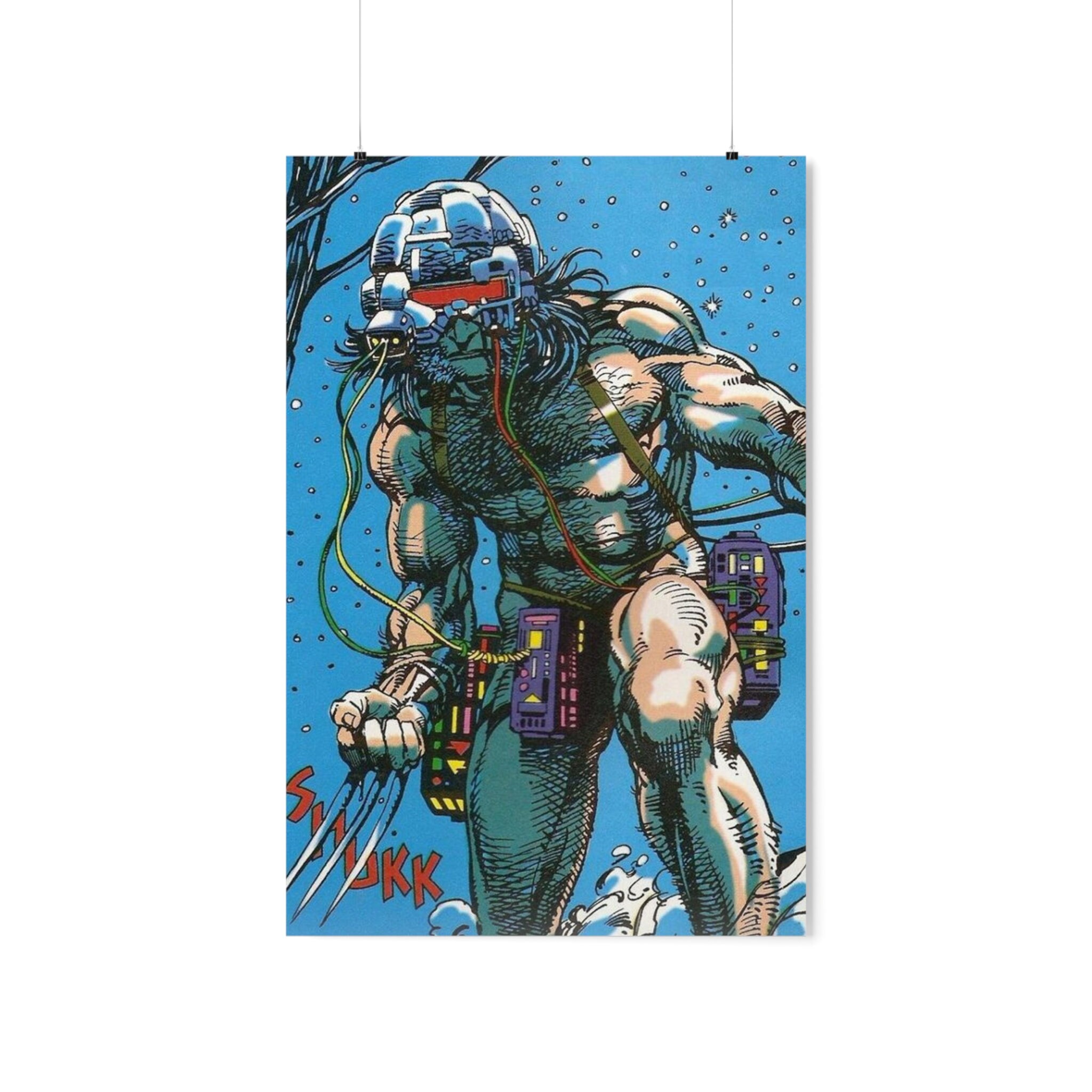 POSTER Weapon X Comic Pannel Wolverine Premium Poster - Etsy