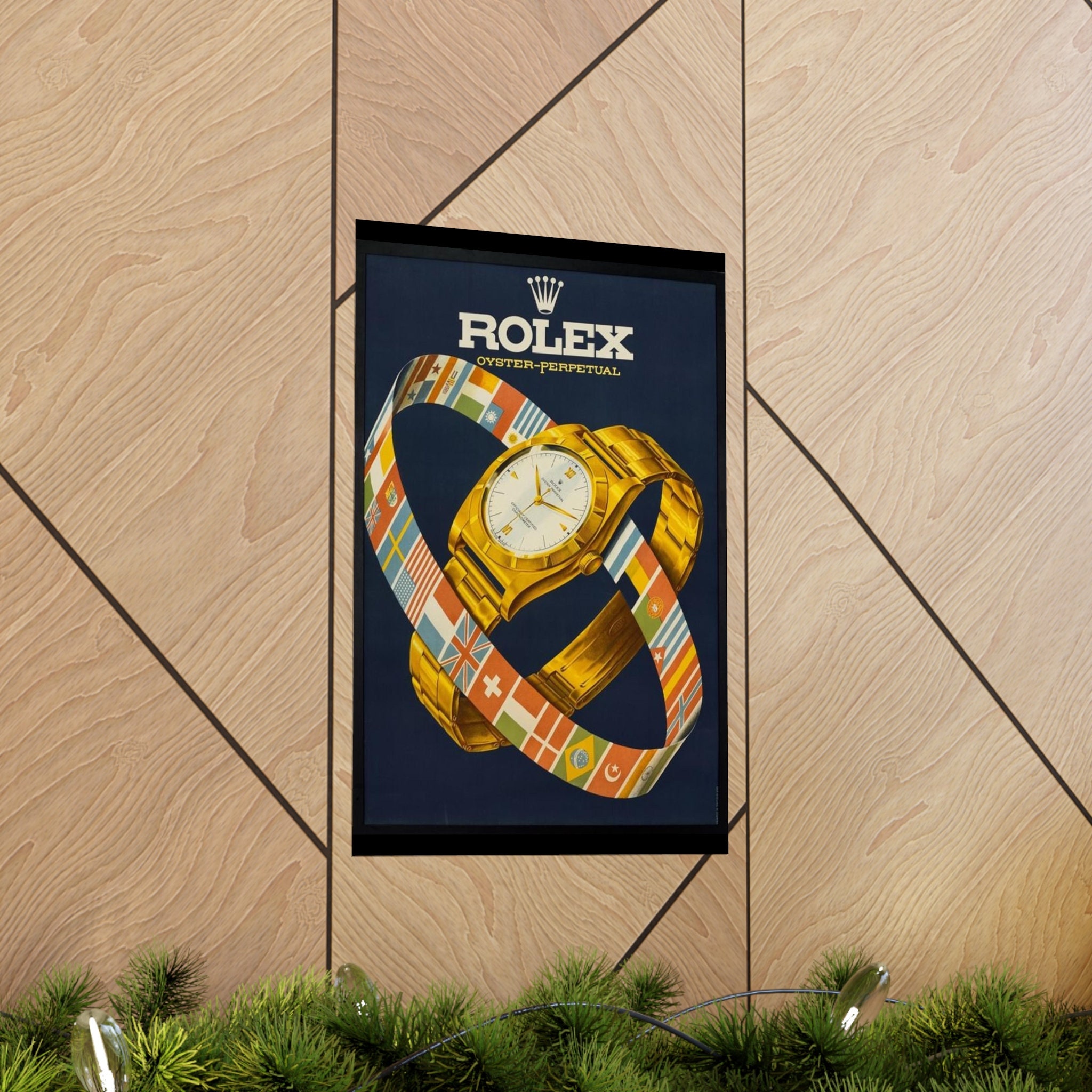 POSTER Vintage Rolex Ad - Etsy