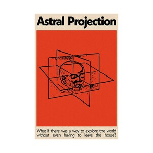 POSTER Astral Projection - Etsy