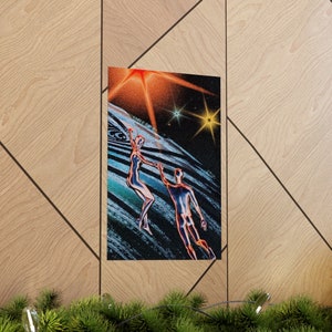 POSTER* Cosmic Journey Premium Poster Print - Etsy