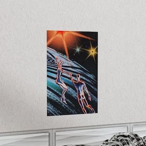 POSTER* Cosmic Journey Premium Poster Print - Etsy