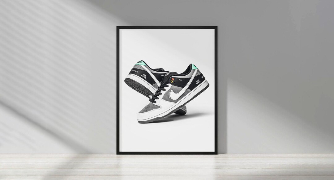 Nike SB Dunk Low VX1000 Sneaker Poster - Etsy