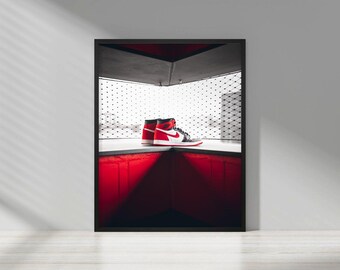 Air Jordan 1 High Taxi Sneaker Poster - Etsy