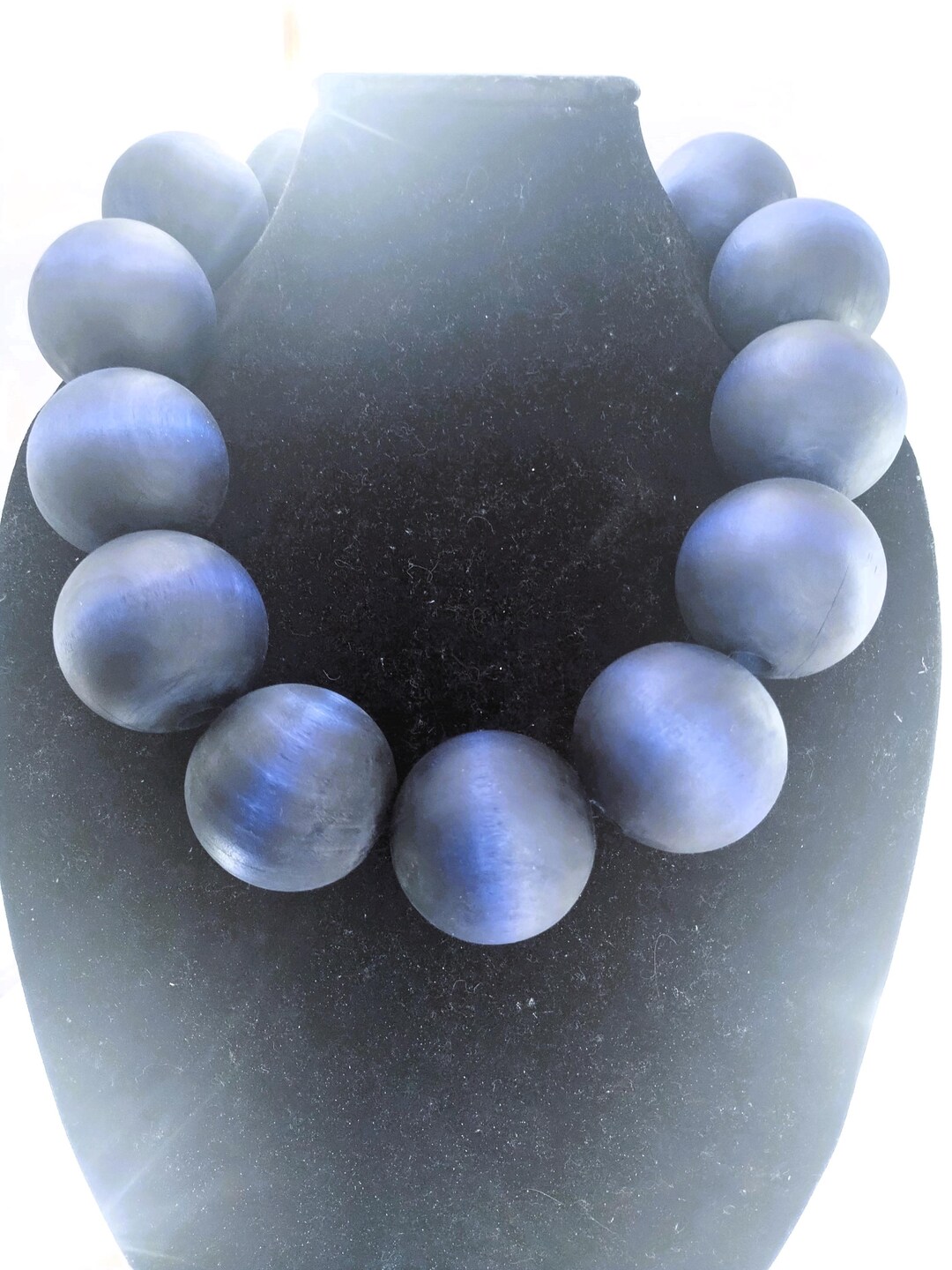 SF6 SHIN AKUMA Monk Beads. 50mm Large Wood Beads - Etsy