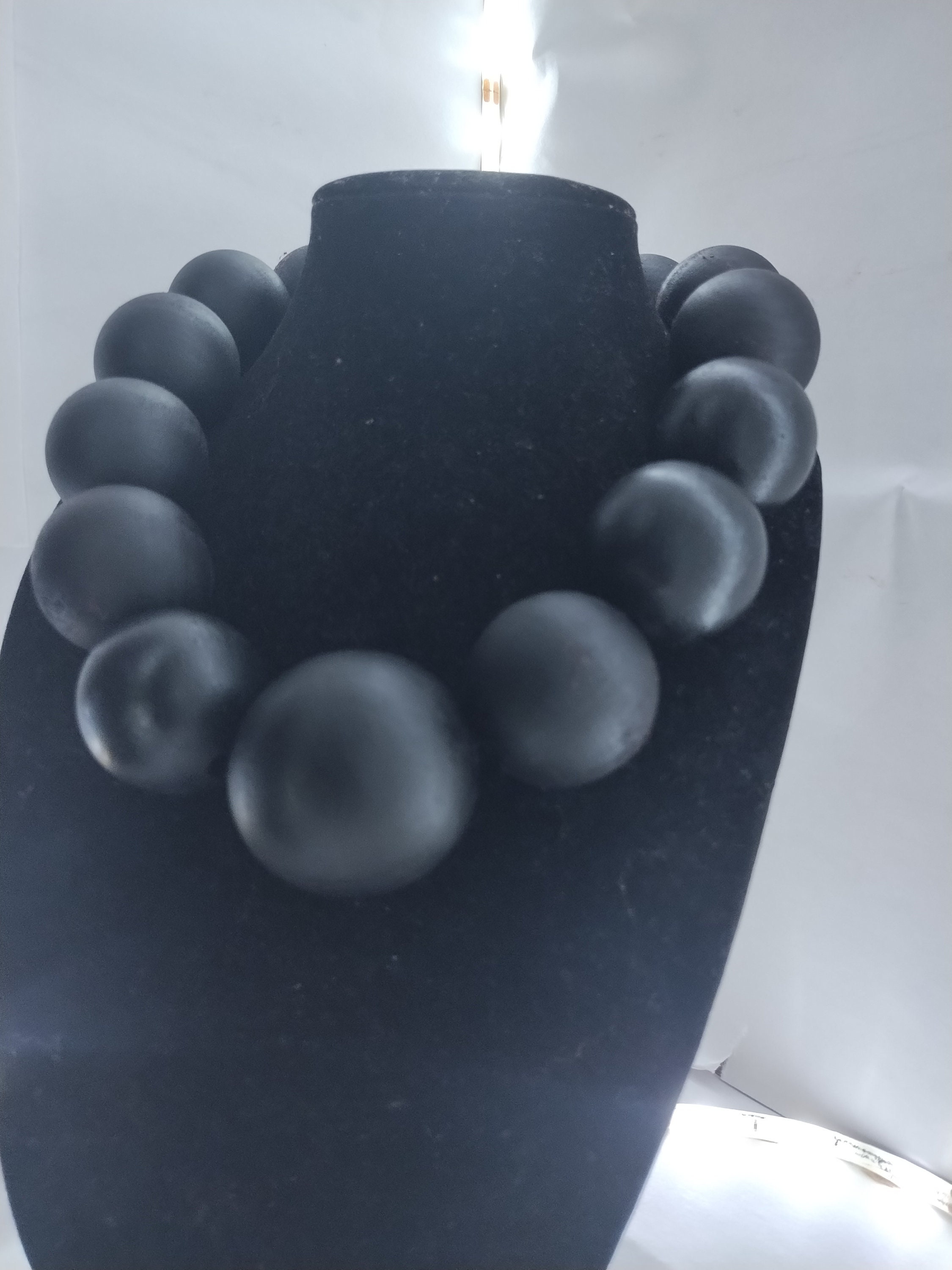 BLACK S.F Style Akuma Short Monk Beads 40mm - Etsy