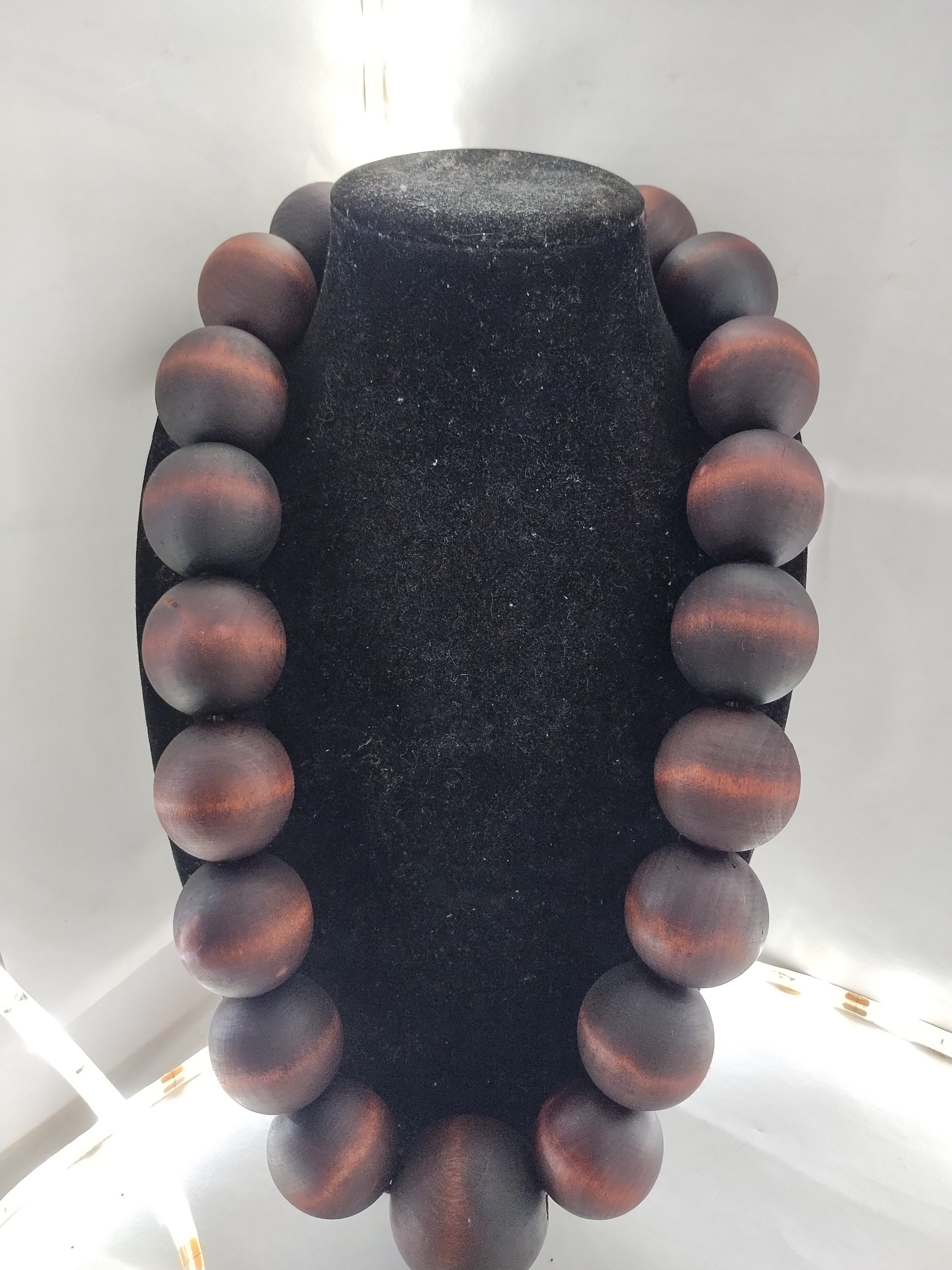 BROWN 40mm Monk Beads AKUMA Style - Etsy