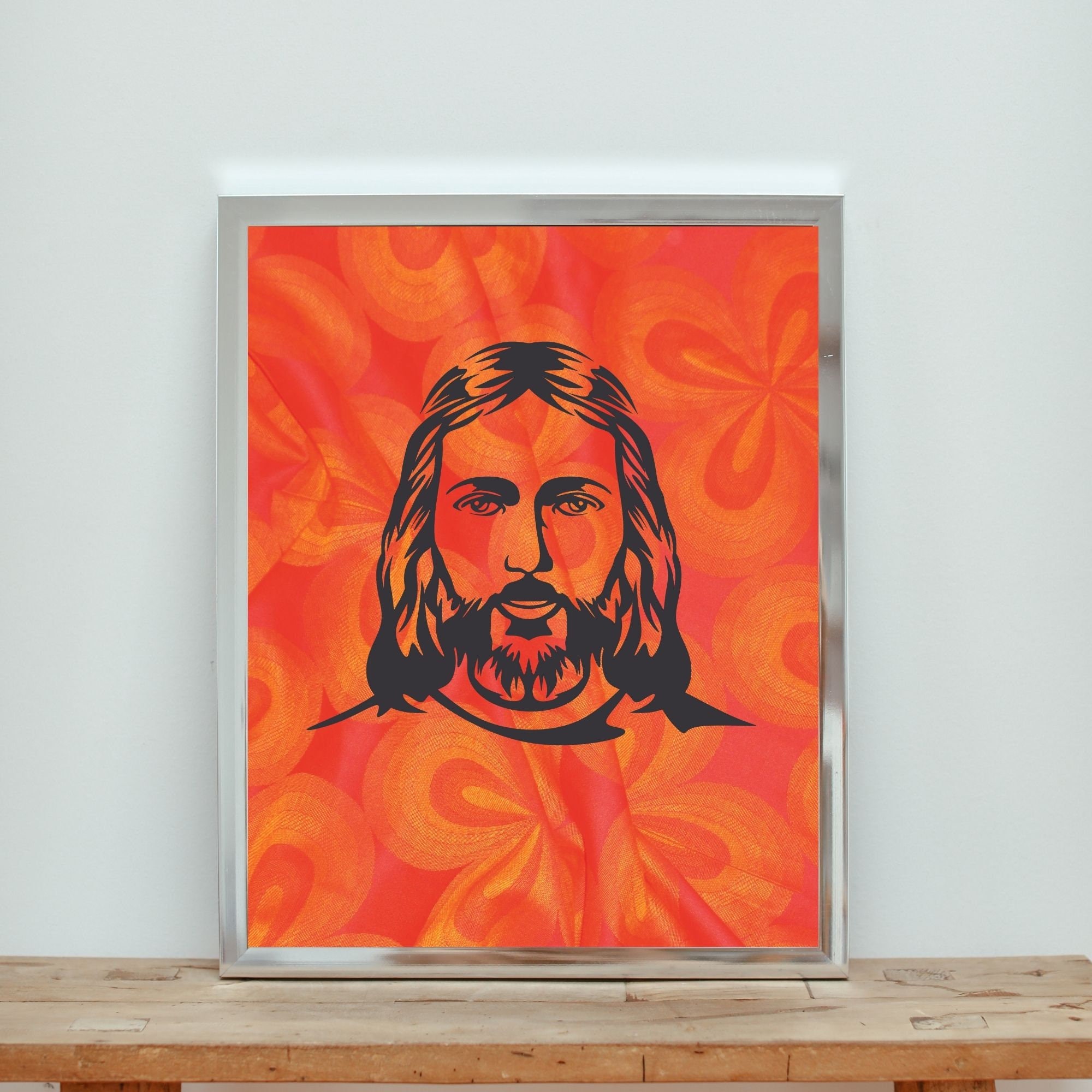 Cool Retro-style Jesus Poster Printable Jesus Wall Art Jesus Revolution ...
