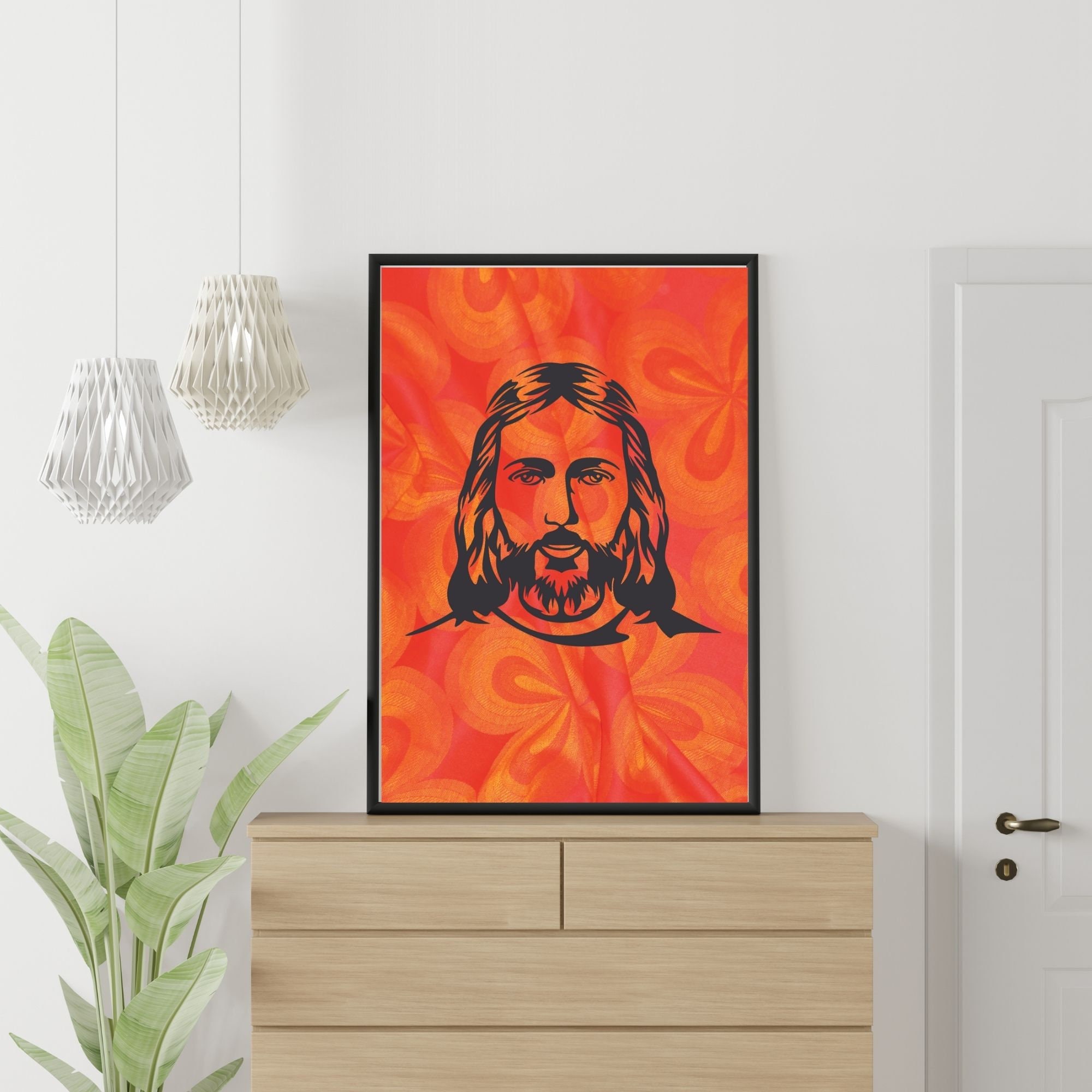 Cool Retro-style Jesus Poster Printable Jesus Wall Art Jesus Revolution ...