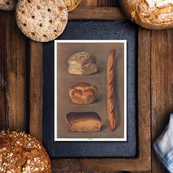 French Bread Wall Art - Etsy