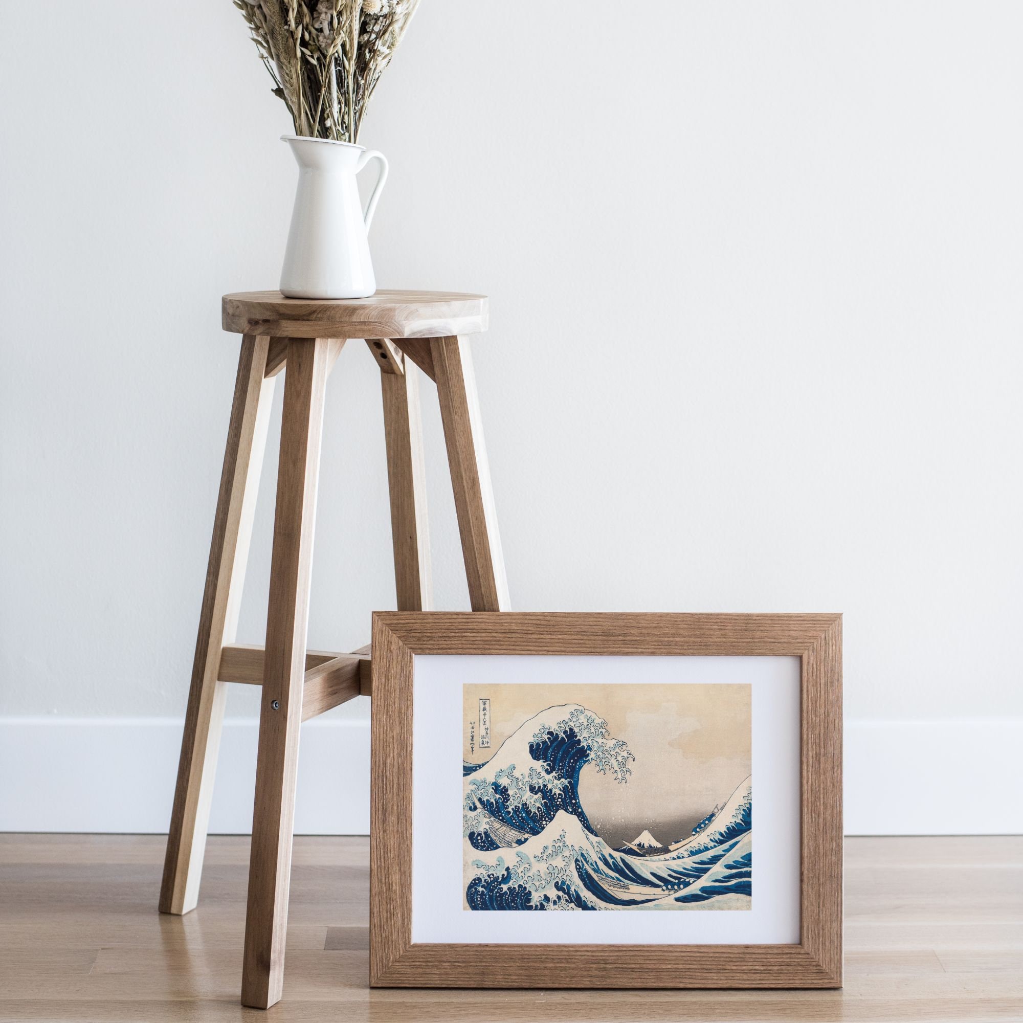Vintage Japanese Woodcut Print | Hokusai's Under the Wave off Kanagawa ...