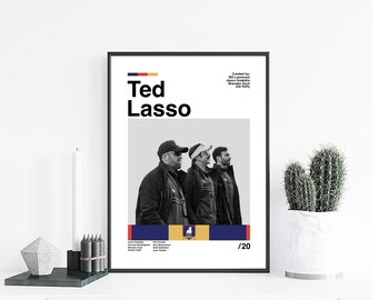 Modern Lasso Poster - Etsy