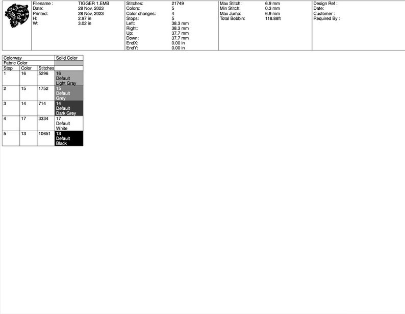 Heart Panther PES Embroidery File // PES and DST File / Traditional ...