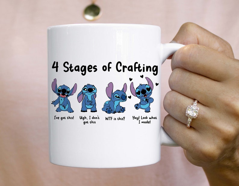 Four Stages of Crafting Svg Png Eps File Stitch Crafting - Etsy Canada