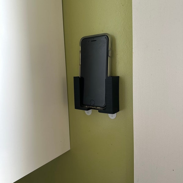 Wall Mounted Cell Phone Holder - Etsy