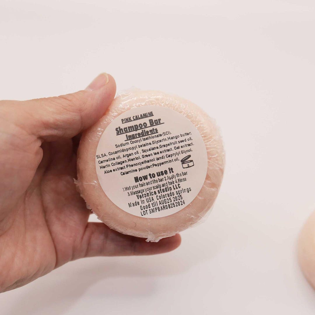 Calamine Shampoo Bar Dry Thin Hair - Etsy