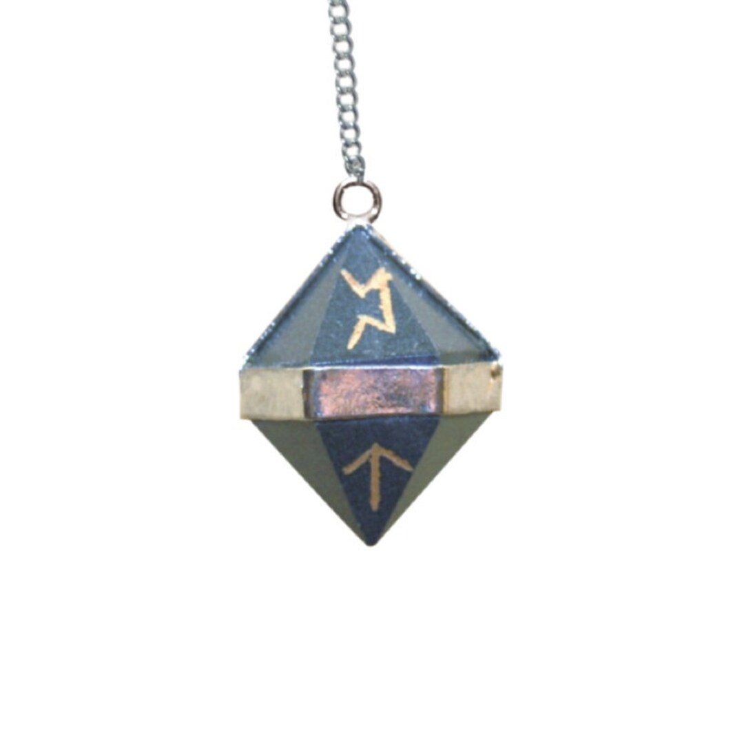 Double Pyramid Pendulum 3cm / Double Pyramid Pendulum, Radiesthesia Dowsing - Etsy
