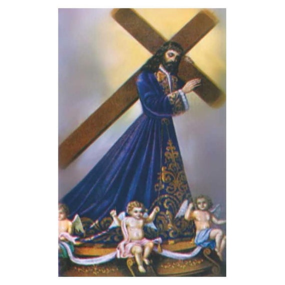 Religious Stamp Jesus Nazareno Religion Religious Card - Etsy