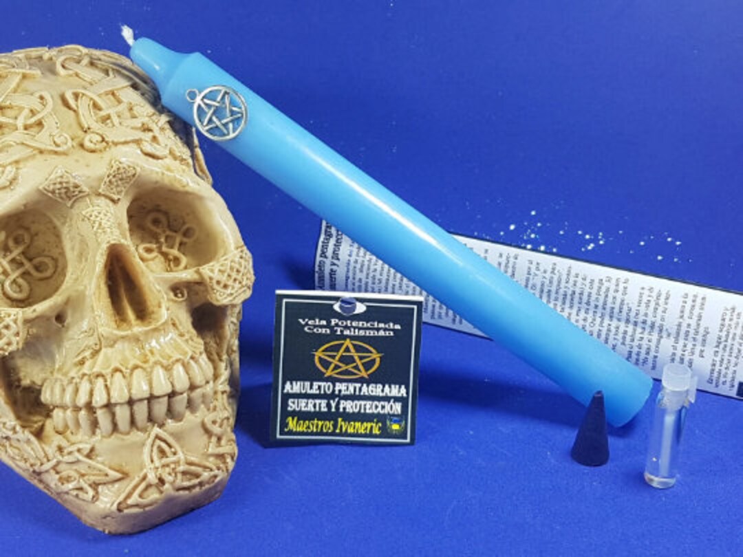 Pentagram Ritualized Candle Kit - Etsy