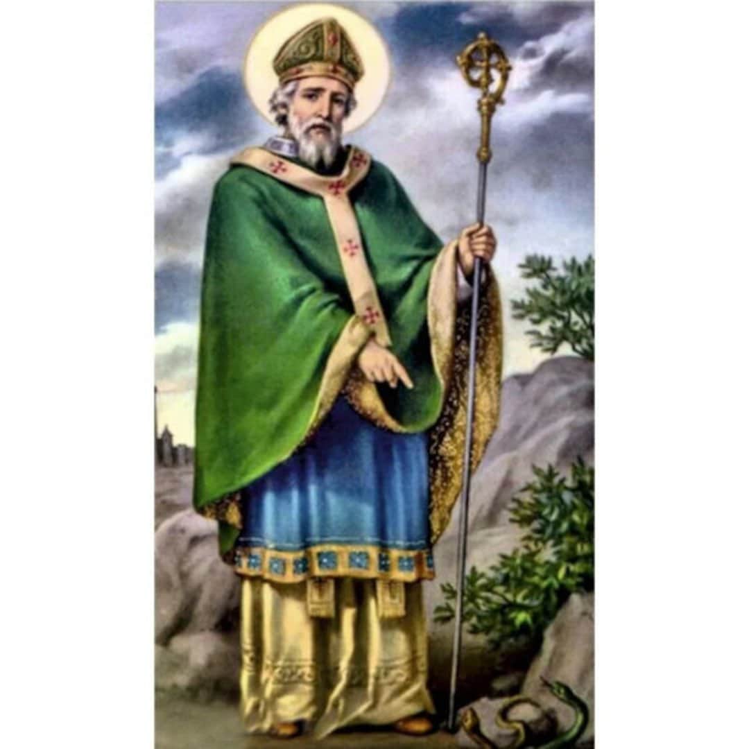 Religious Stamp Saint Patrick, Religion / Religious Card - Etsy