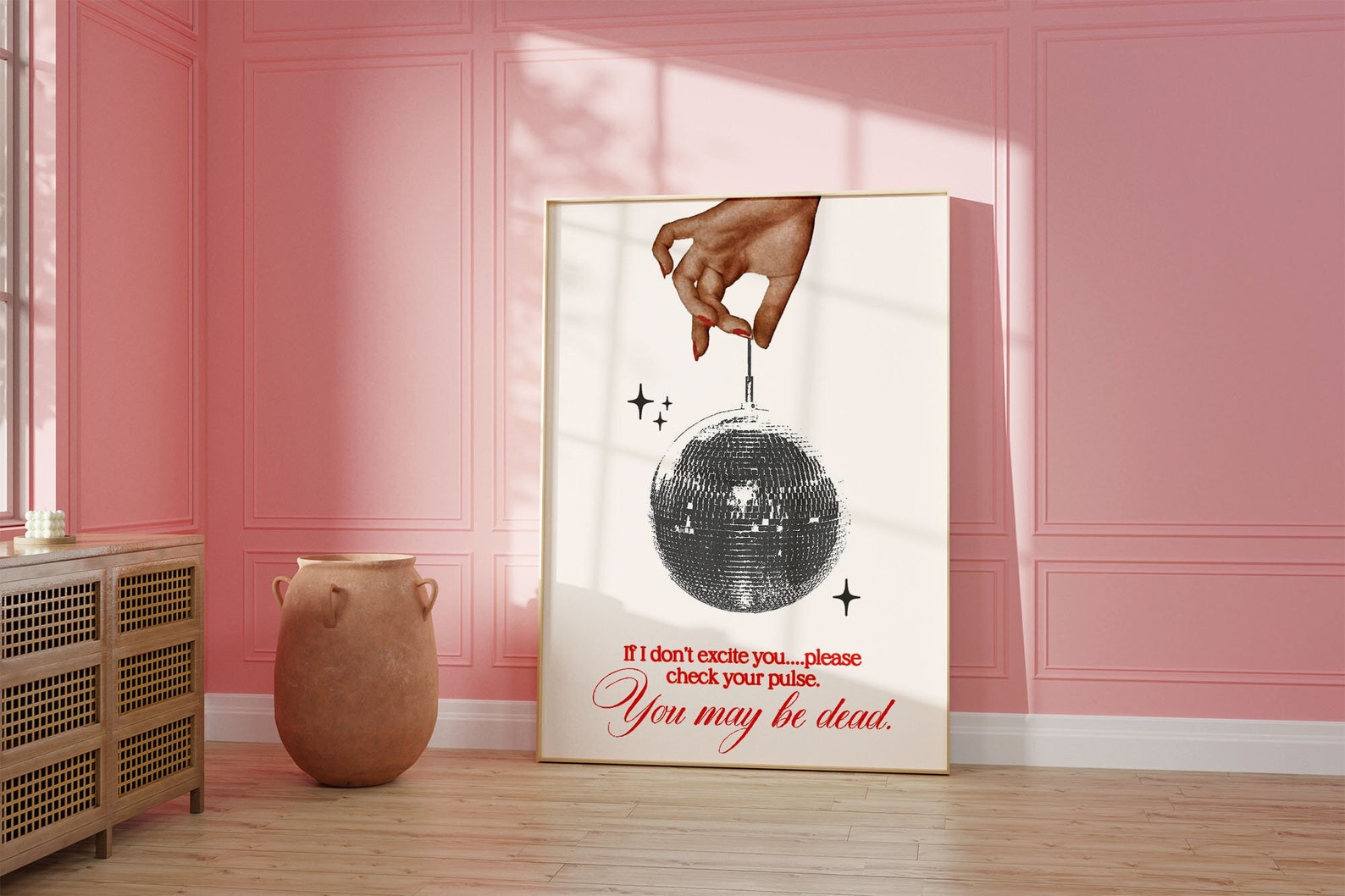 Trendy Wall Art Check Your Pulse Wall Art Digital Download - Etsy