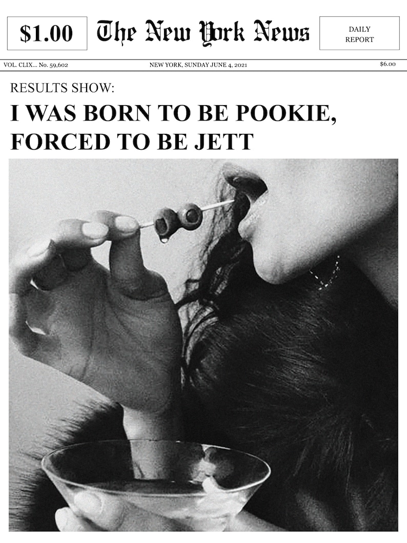 Trendy Newspaper Print-affirmations Wall Art-wall Art Print-trendy ...