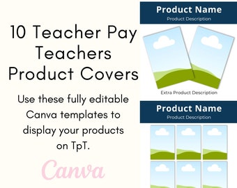 Canva Editable Cover - Etsy