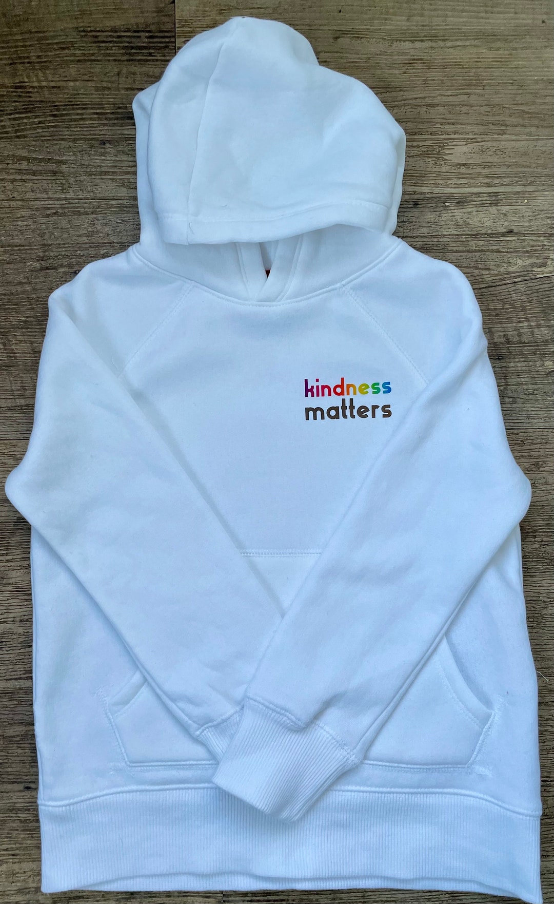 Kindness Matters Unisex Kids HTV Hoodie - Etsy