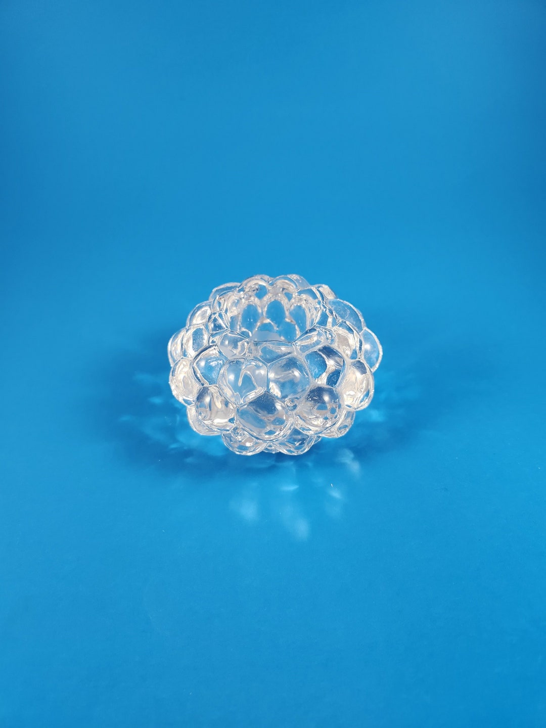 Vintage Orrefors Raspberry Crystal Glass Votive Candleholder - Etsy