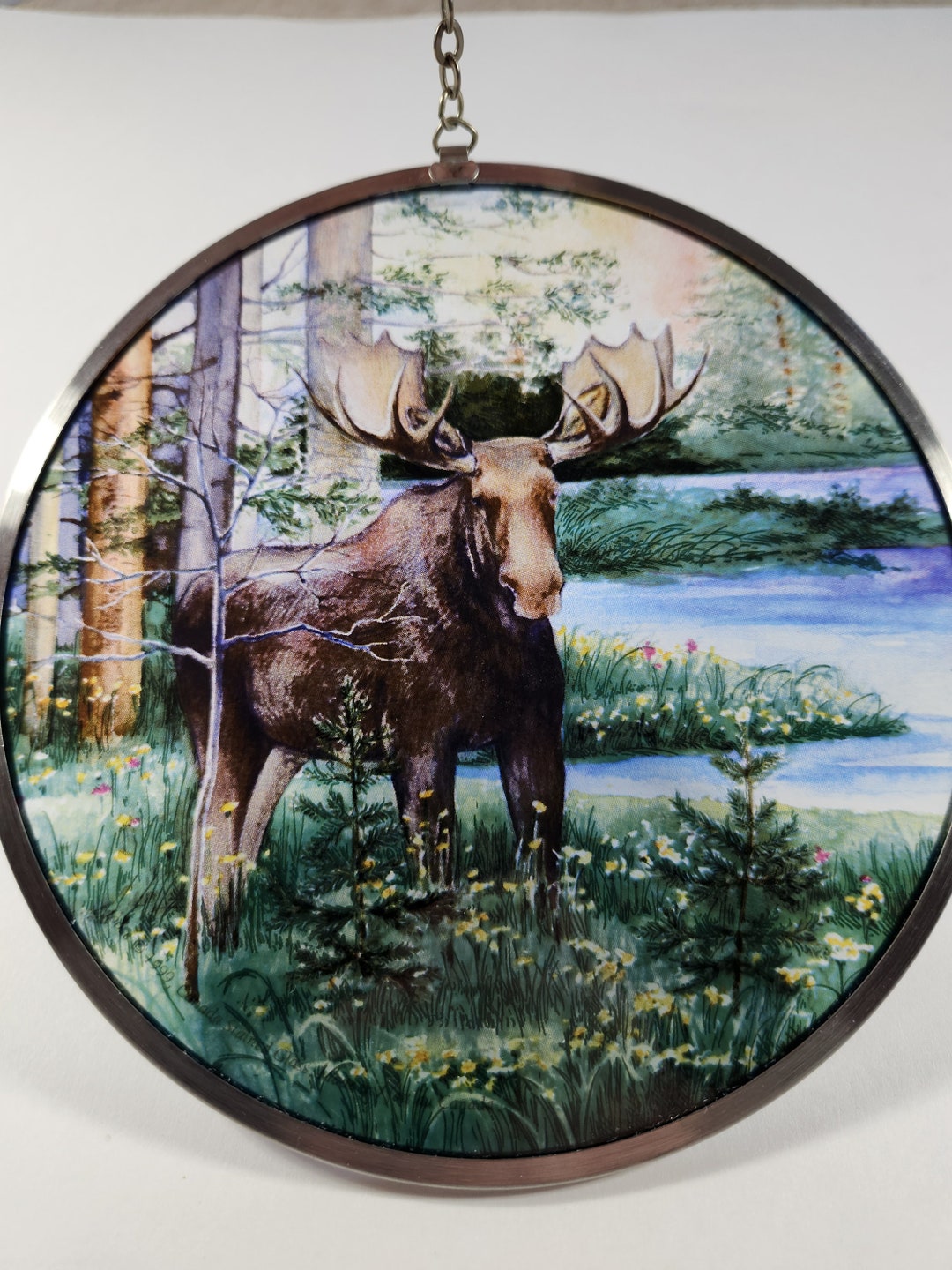 Vintage Moose Stained Glass Toronto / Canada Stained Glass - Etsy