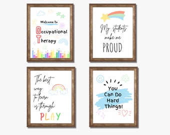 Occupational Therapy Welcome Sign - Etsy