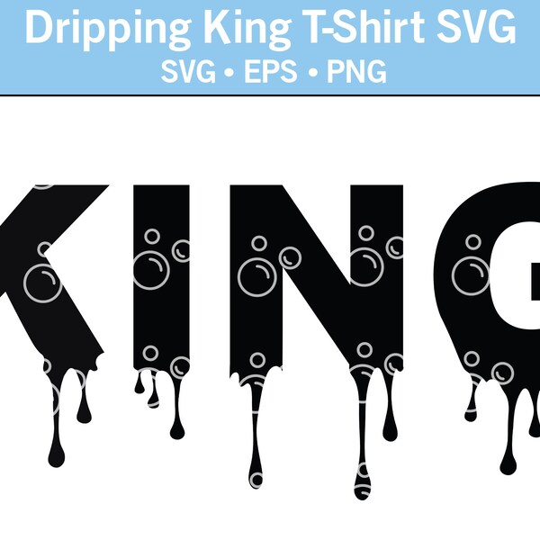 King Drip Logo - Etsy