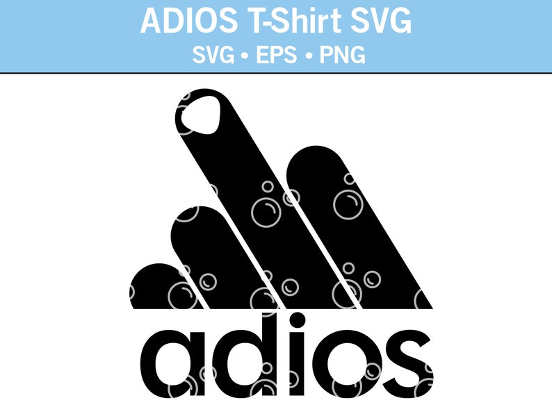 Adios Funny T-shirt SVG Sports T-shirt SVG Parody Design - Etsy