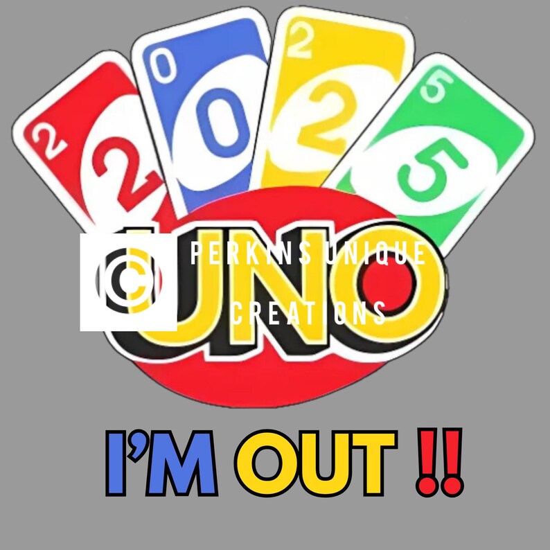 UNO I'm Out Class of 2025 PNG - Etsy México