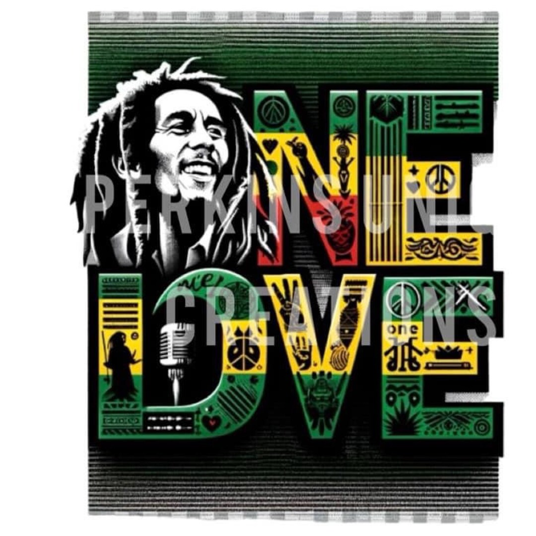 Bob Marley One Love - Etsy