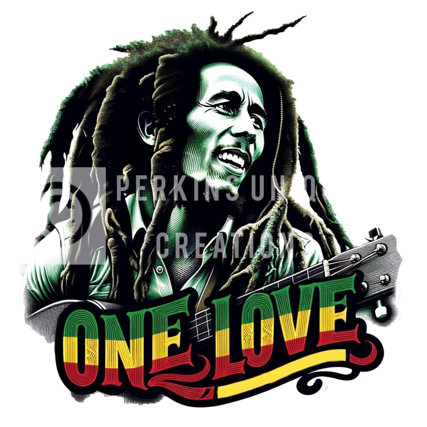 Bob Marley One Love 003 - Etsy