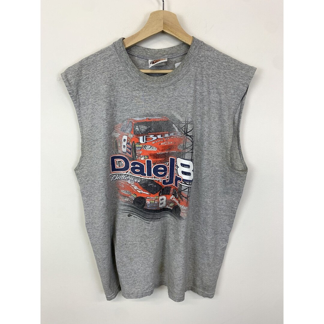 Vintage Dale Jr Budweiser Racing Tee Size L Vintage 1990s Racing Tee ...