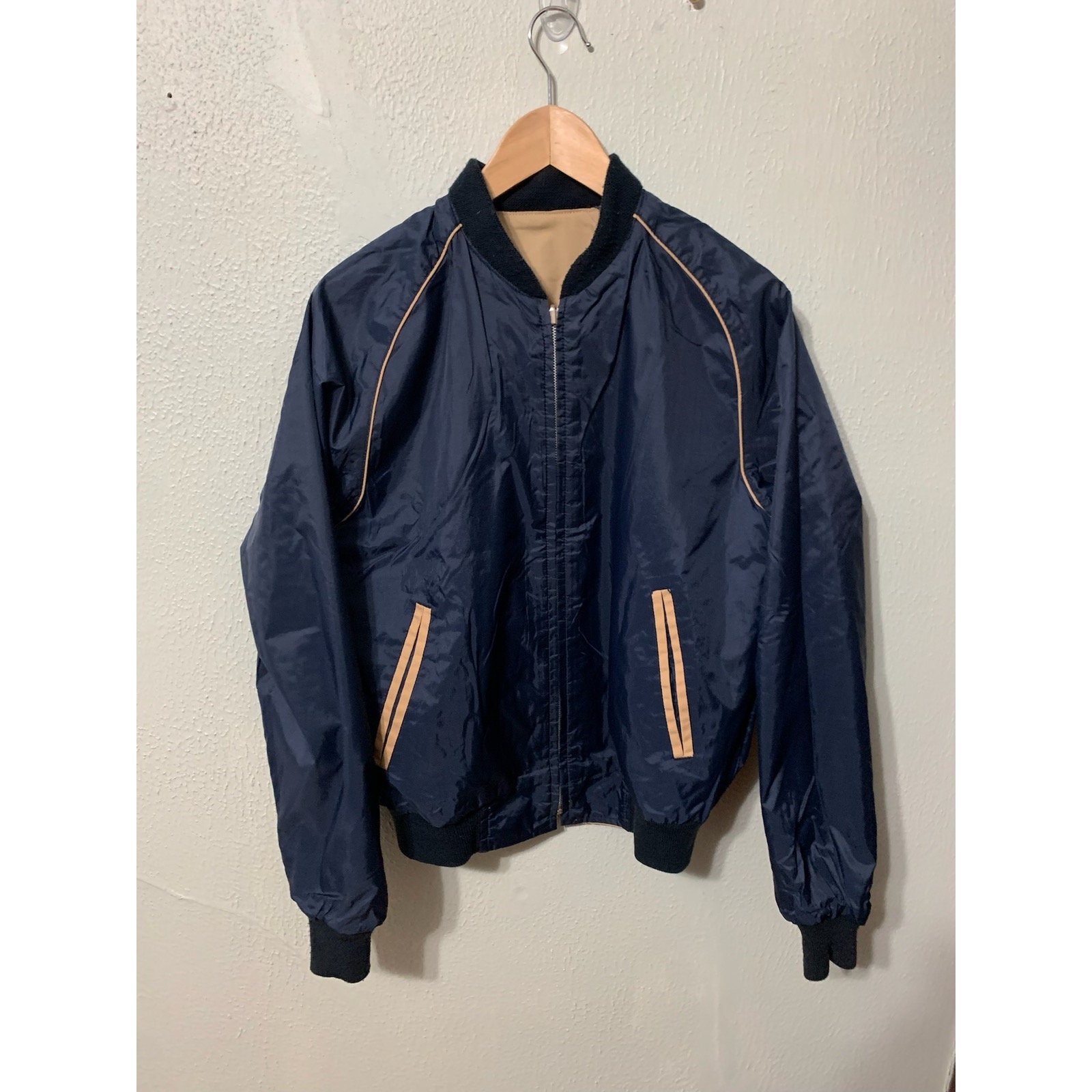 Vintage 1980s Reversible Cruiser Jacket - Etsy