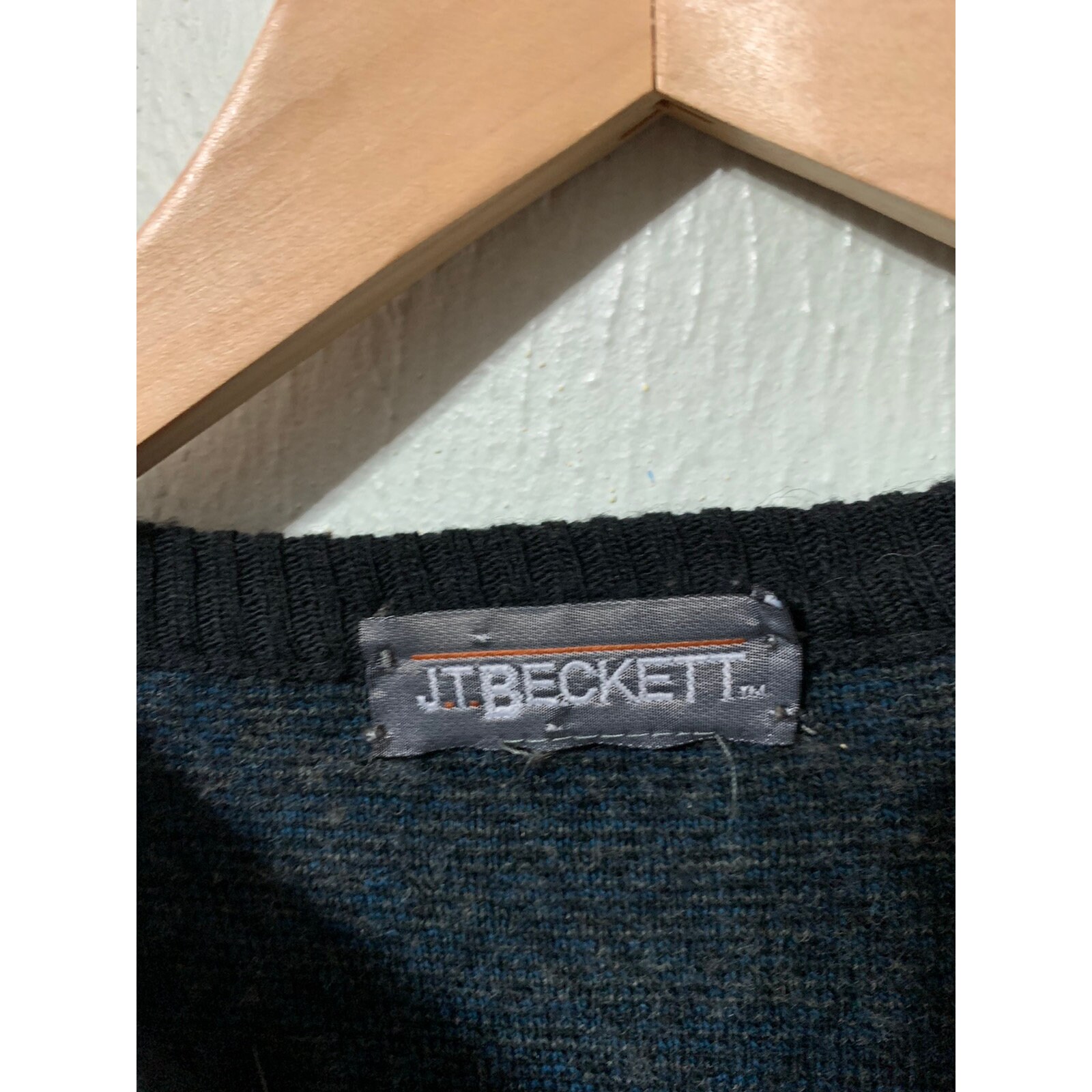 Vintage Embedded Sapphires Knit Sweater - Etsy