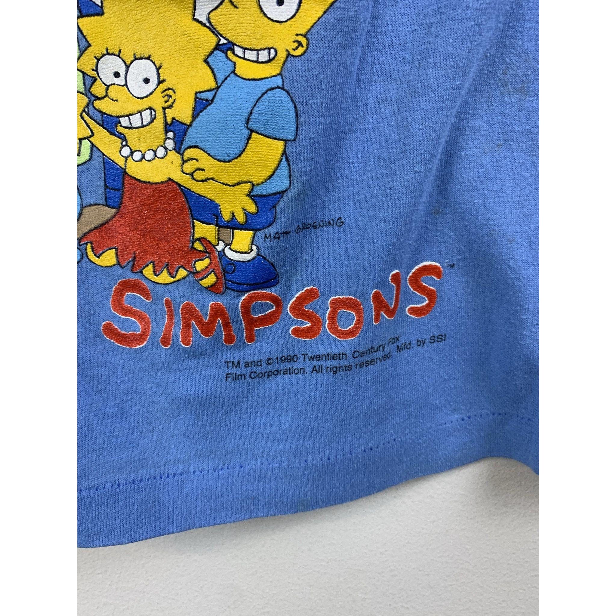 Vintage the Simpsons 1990 Nice Normal Family Tank Top Size XS Vintage ...
