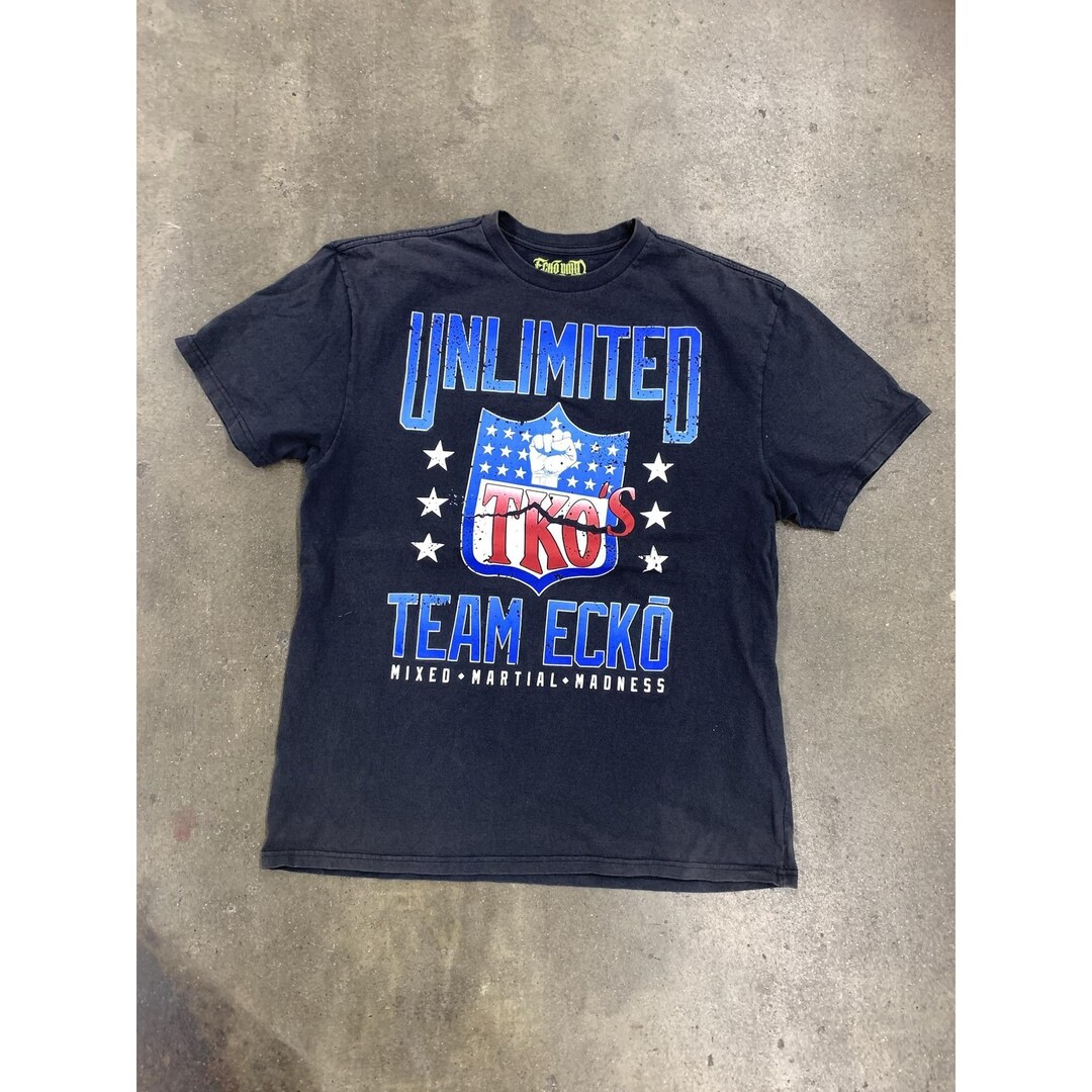 Vintage Ecko Unltd 2000s Ecko Unlimited MMA TKO Team Ecko Tee Shirt ...